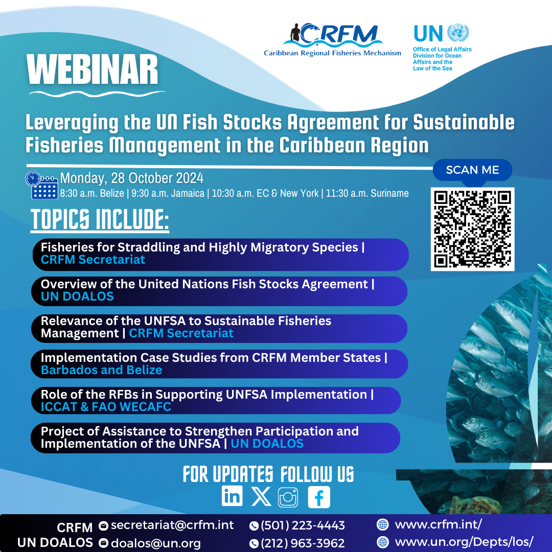 CRFM-UN DOALOS UN Fish Stocks Agreement Webinar
